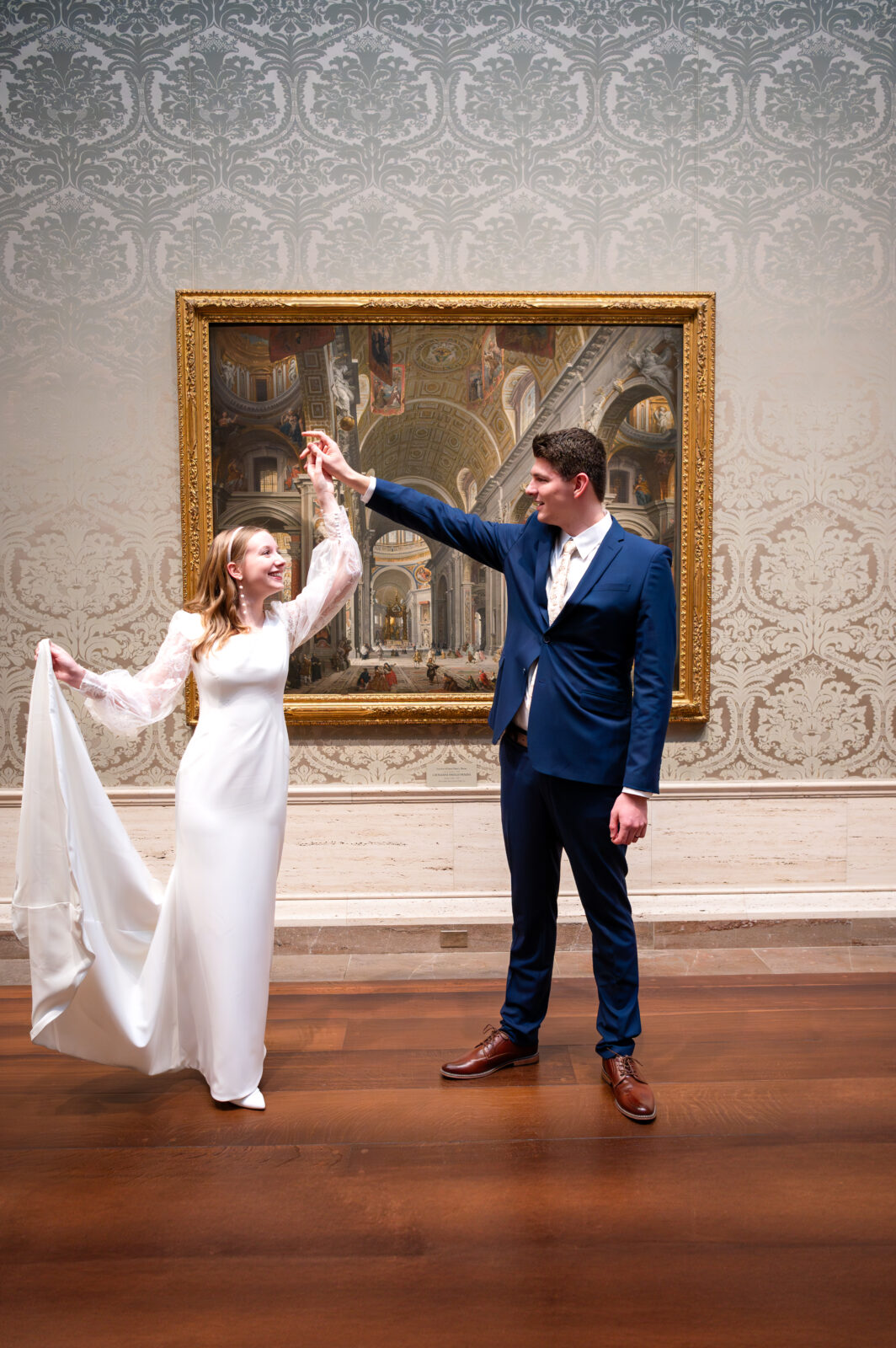 A Romantic Engagement Session at the National Gallery of Art ...